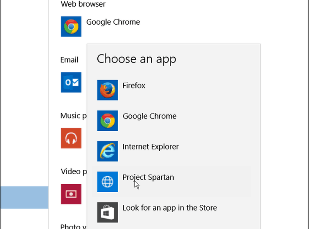 Windows default browser